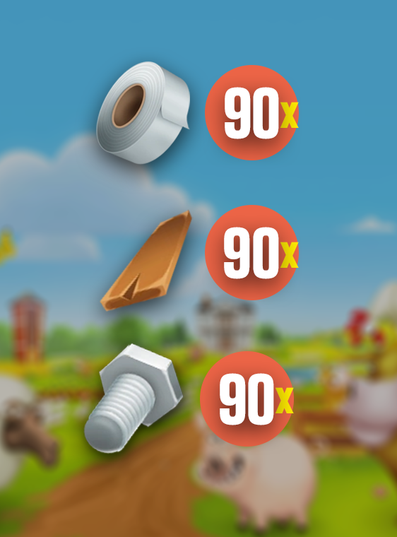 Hay Day 90x Ağıl Malzemesi - OyunAta